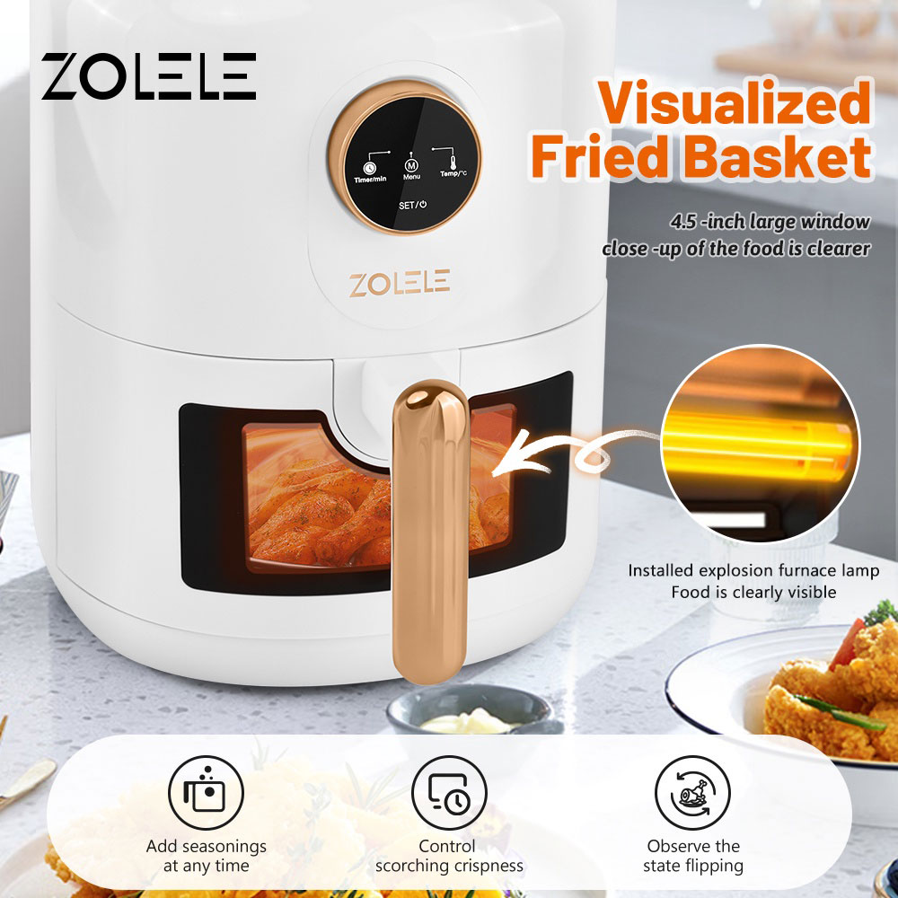 سرخ کن بدون روغن (هواپز) 4.5 لیتری مدل Air fryer Zolele ZA004 | شیائومی ایران - نمایندگی شیائومی ...
