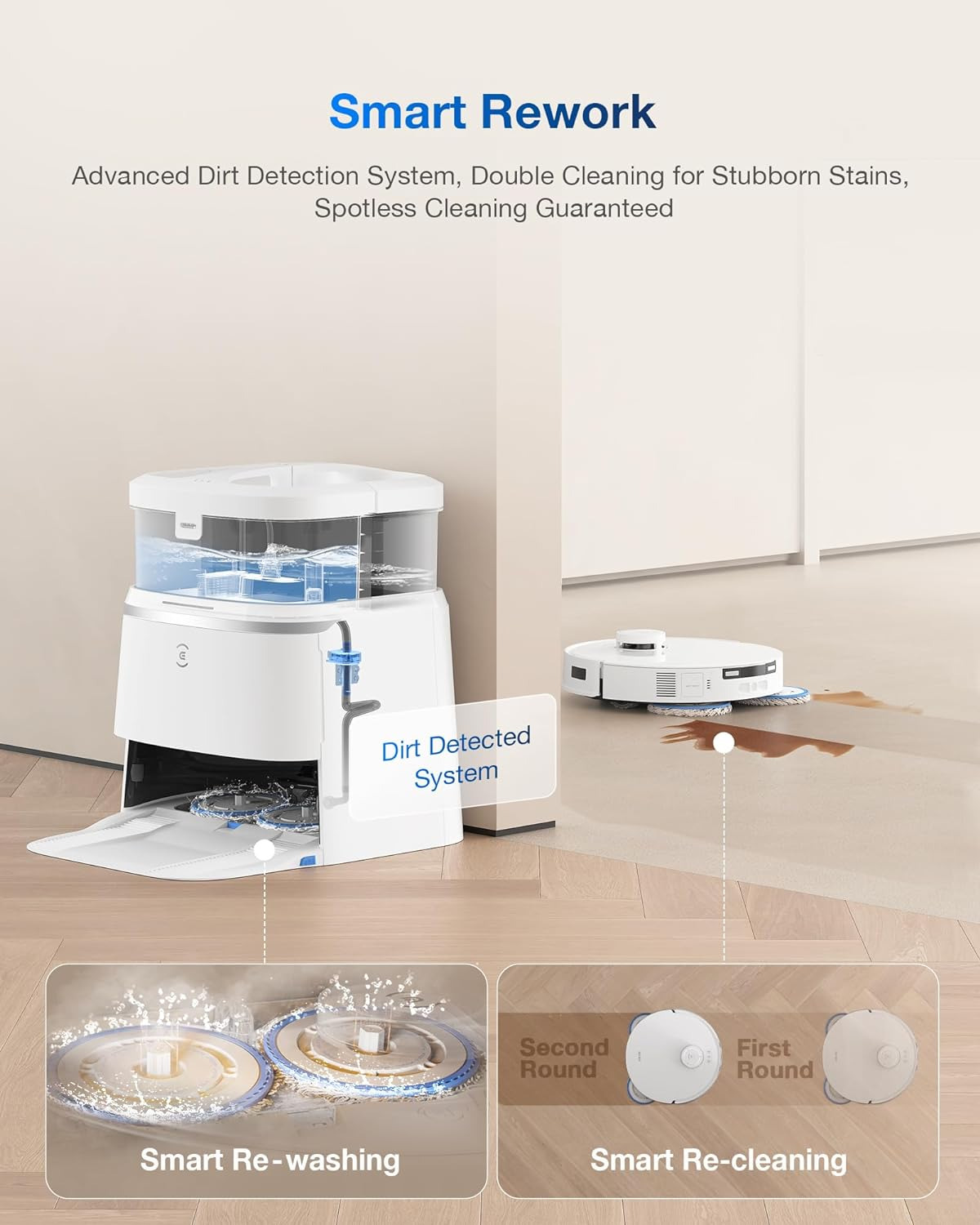 جارو رباتیک اکووکس Ecovacs T30 Pro Omni Robot Vacuum Cleaner | شیائومی ...