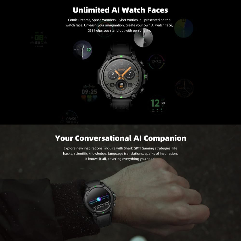 ساعت هوشمند شیائومی مدل Black Shark GS3 | شیائومی ایران - نمایندگی ...