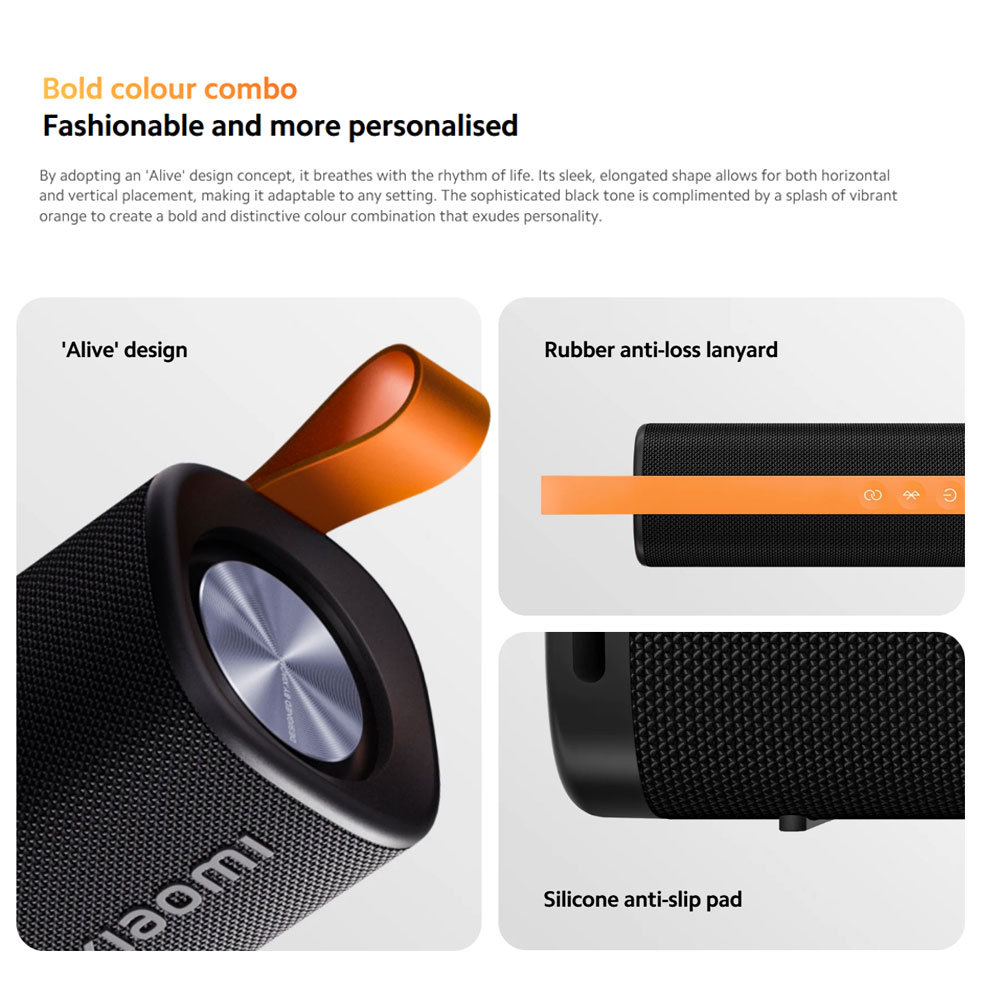 اسپیکر بلوتوثی شیائومی مدل Xiaomi Sound Outdoor MDZ-38-DB | شیائومی ...